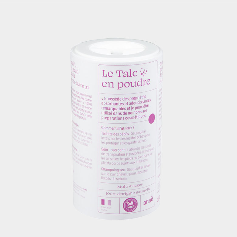 Talc en poudre 300 g tube - Anaé