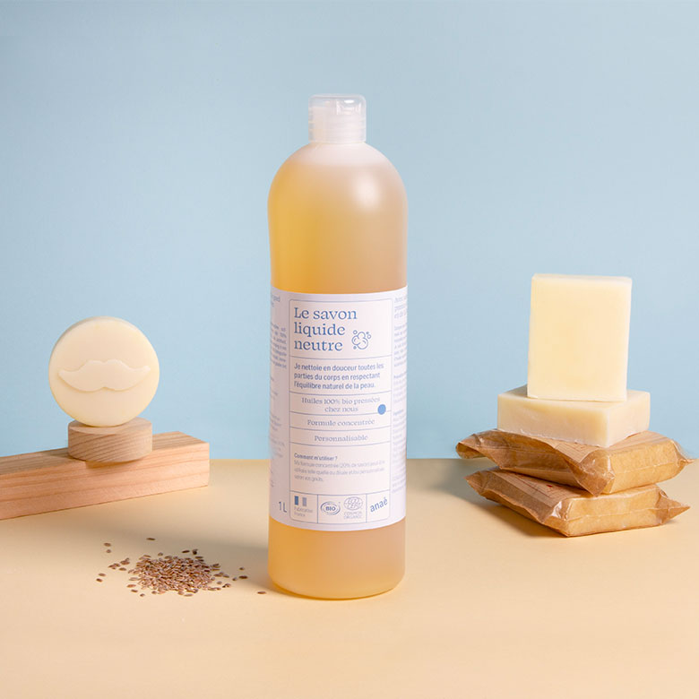 Savon liquide neutre bio - Anaé