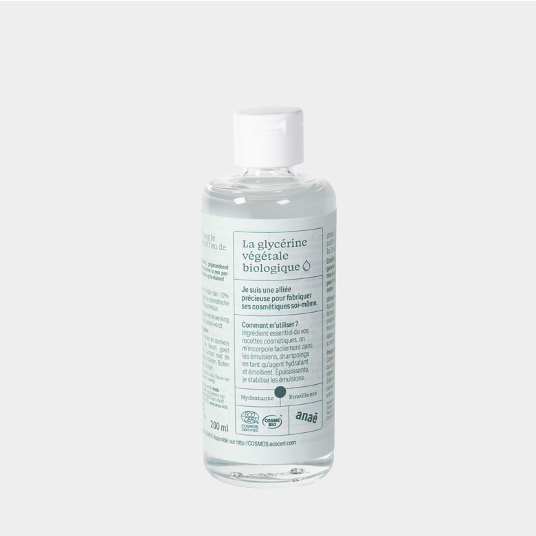 Glycérine végétale bio 200 ml - Anaé